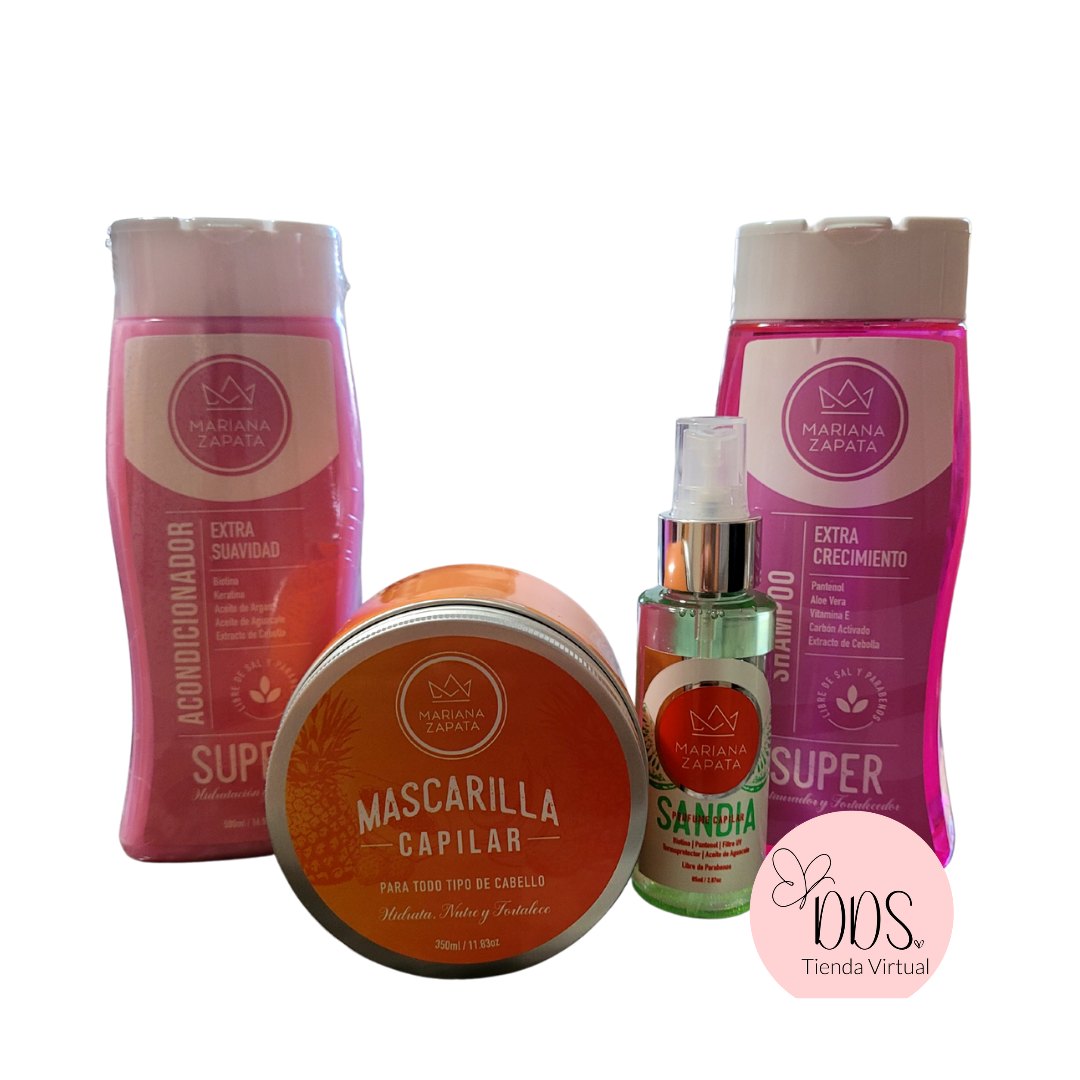 Kit Completo con perfume de Sandia Mariana Zapata – DDS Tienda Virtual